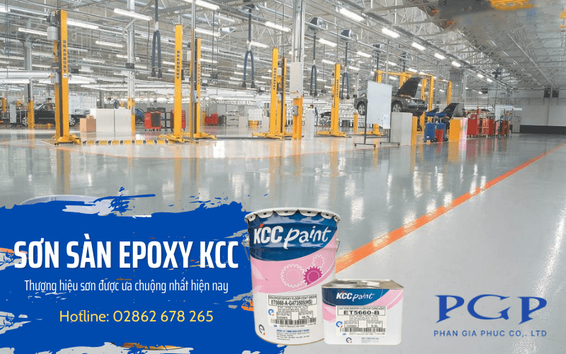 Địa chỉ phân phối và thi công sơn sàn Epoxy KCC uy tín chuyên nghiệp